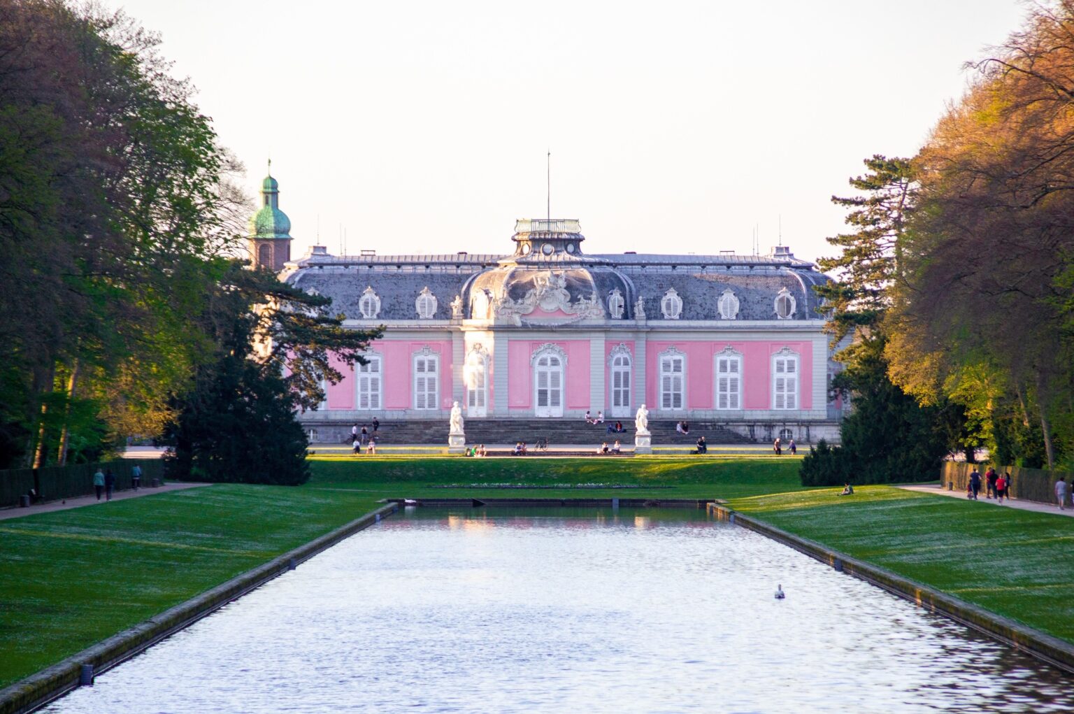 The Pink Castle of Düsseldorf aka Benrath Palace - Ann-Tran